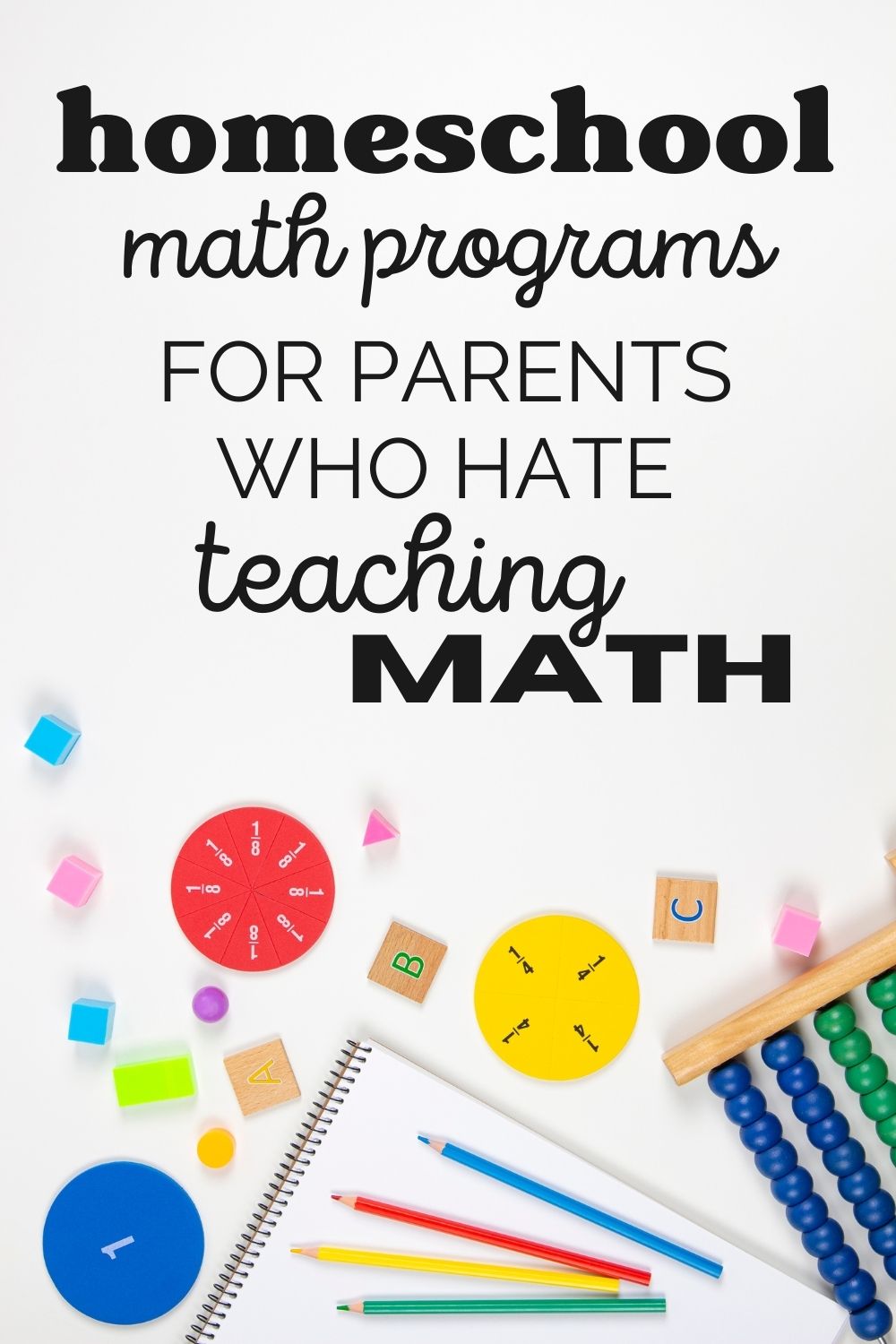 Secular Homeschool Math Curriculums - Our Adventures in Homeschooling