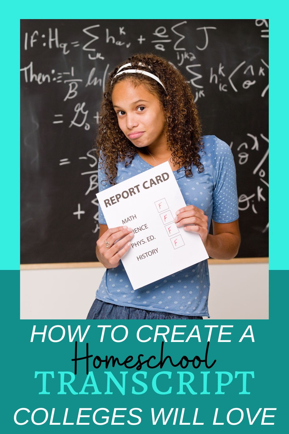 How to Create a Homeschool Transcript - Our Adventures in Homeschooling