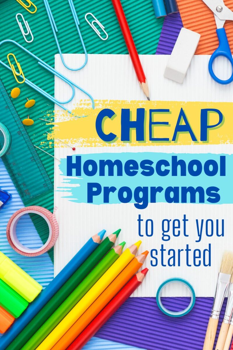 The BEST Cheap Homeschool Programs for Getting Started
