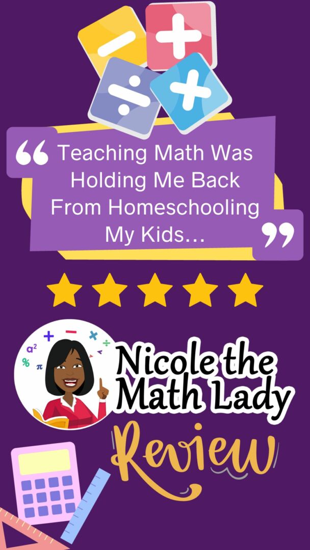 Nicole the Math Lady Review - Our Adventures in Homeschooling