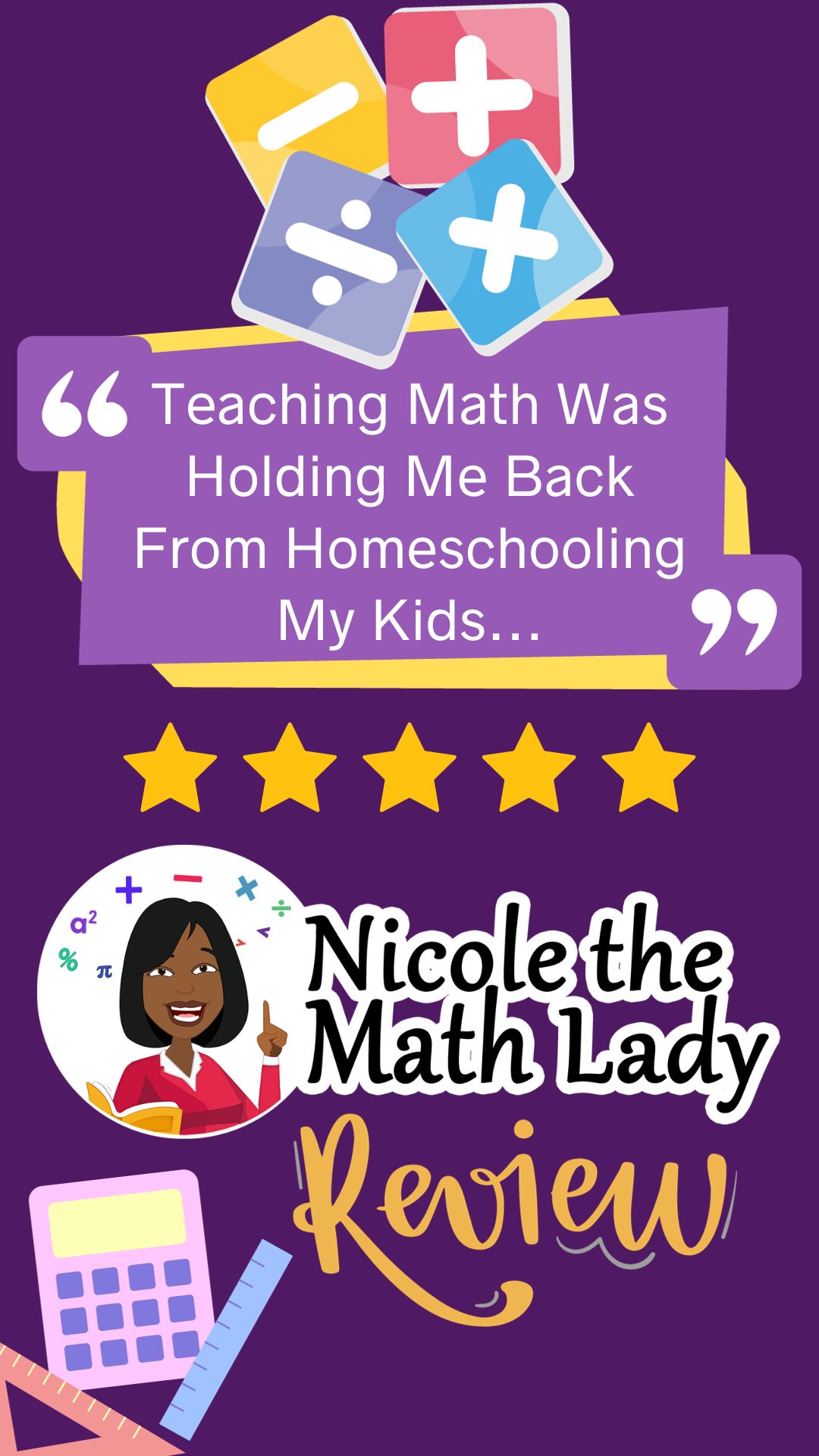 Nicole the Math Lady Review - Our Adventures in Homeschooling